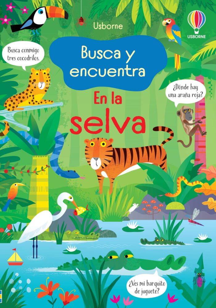 Busca y encuentra: En la selva | El Almacén de Cuentos