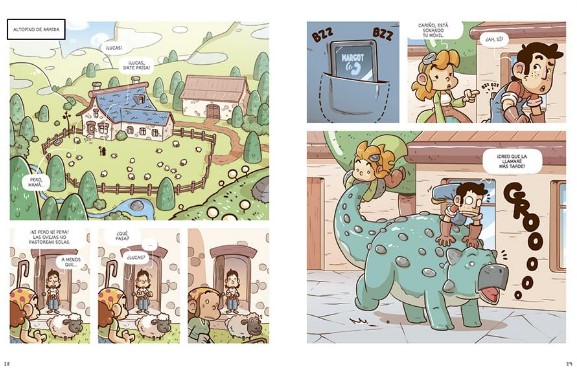 Tilly Zourus 2. Dinosaurios a la fuga | El Almacén de Cuentos